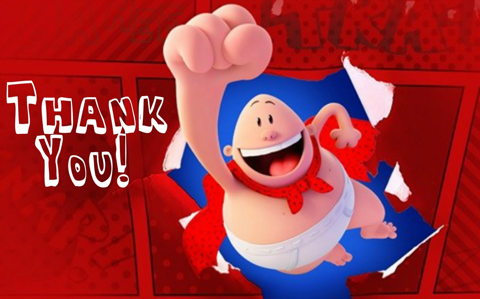 Musings of an Average Mom: Captain Underpants Thank You Cards