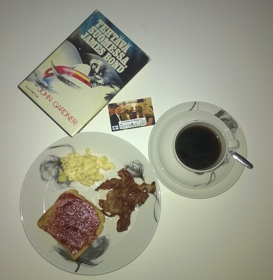 007 Food: Breakfast of Bond: Scrambled eggs, bacon, toast and marmalade ...