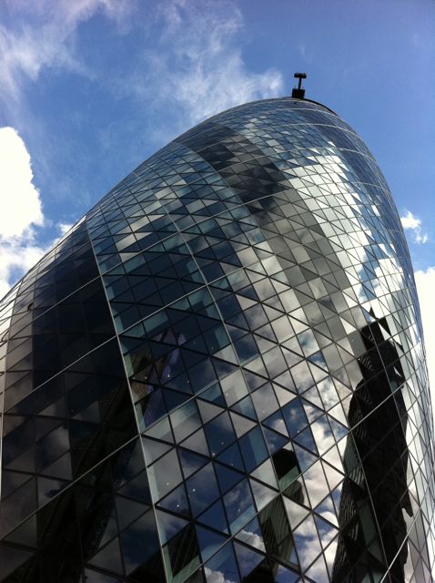 grey or green: The Gherkin