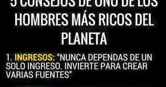 CocoaDolce Impresiones: 5 Consejos de un hombre rico