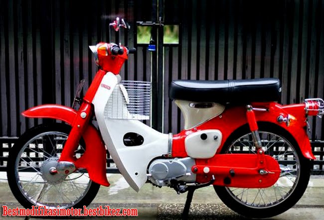 Modifikasi Honda C50 Pispot 1975 Bandung - Gambar Modifikasi Motor Terbaru