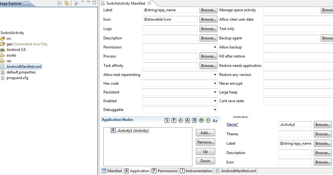 Programmers Sample Guide Add Activity To Android Project Using Eclipse