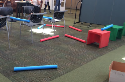 The Loud & Lively Library : Library Obstacle Course