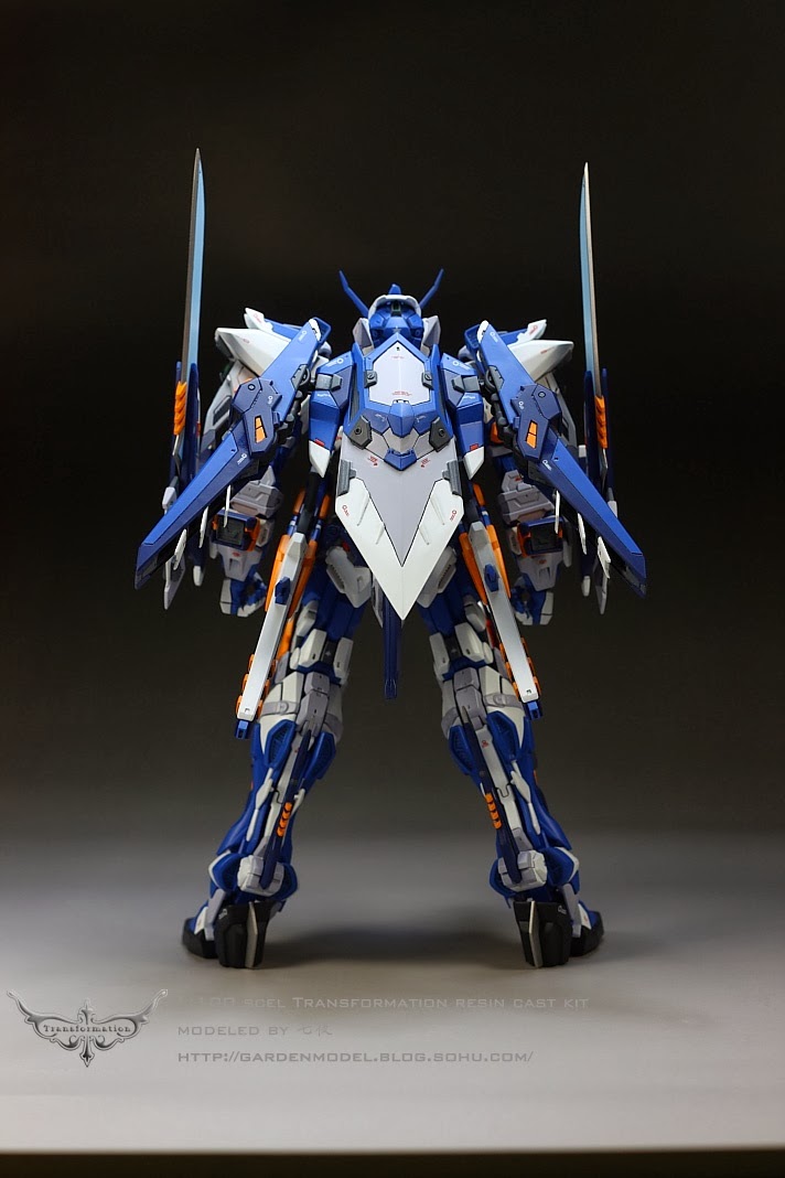 Custom Build: MG 1/100 Gundam Astray Blue Frame Third - (Resin Conversion)