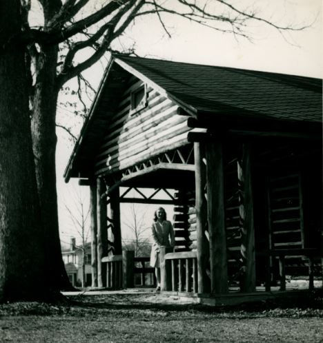 The Little Log Cabin on the Campus | UNCG University Libraries