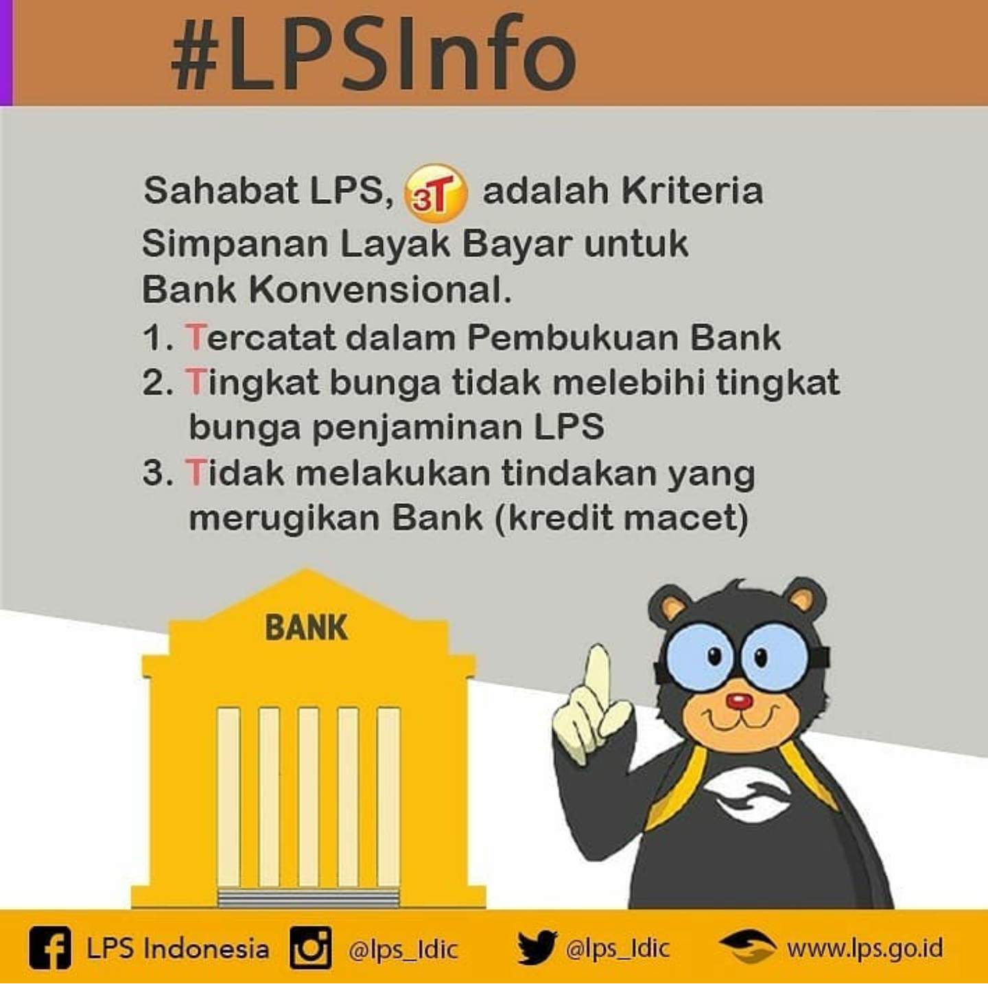 Bersama LPS Nabung Di Bank Lebih Tenang Dan Lebih Aman