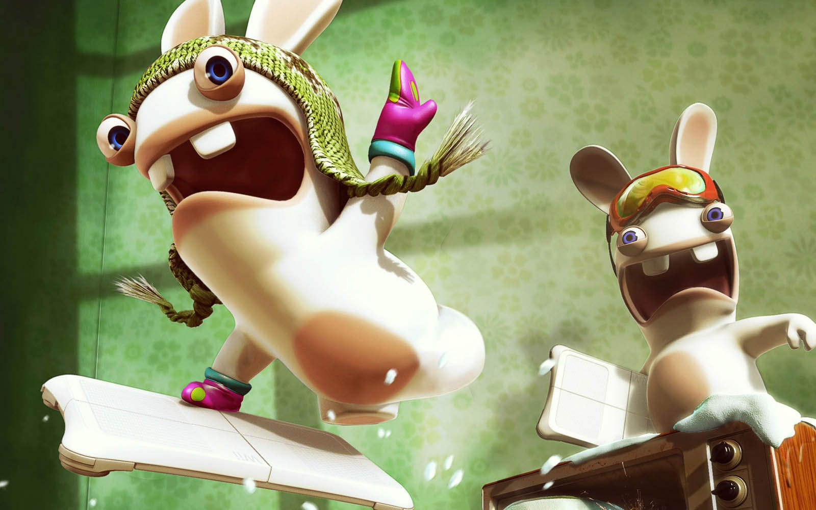 XS Wallpapers HD: Funny Rayman Raving Rabbids Wallpapers