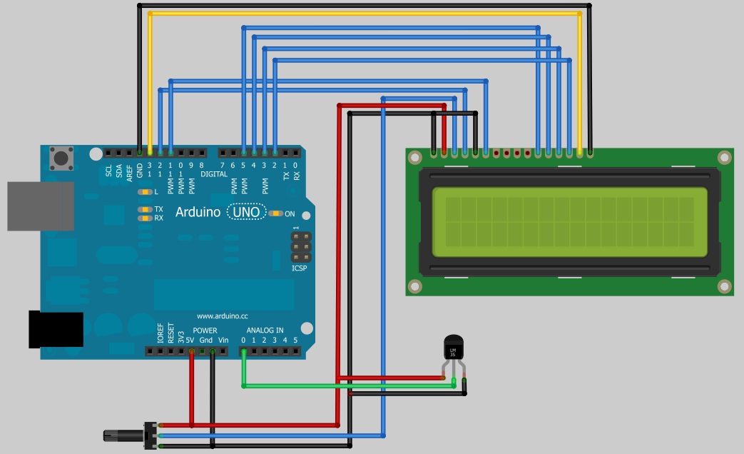 Proyecto Arduino Sensor De Temperatura Computo Integrado