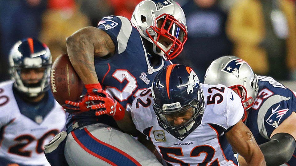 Stevan Ridley has to hold on to what he's got
