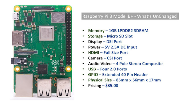 Raspberry Pi 3 Model B+ - Deep Dive - What's New , Real & UnChanged