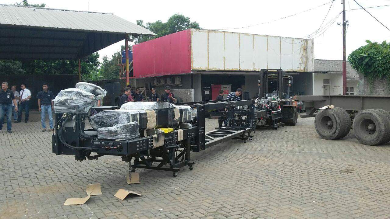 Penampakan Chassis Bus Hino P11C UB 320ps Milik Bus Pariwisata ...