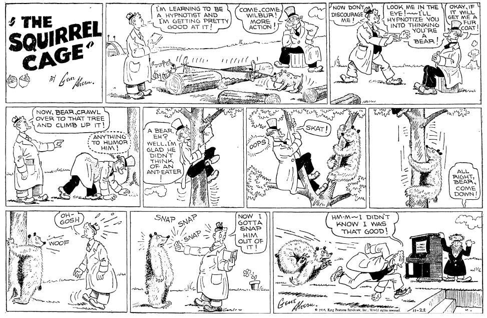 Screwball Comics: Gene Ahern's First Squirrel Cages and the Birth of ...