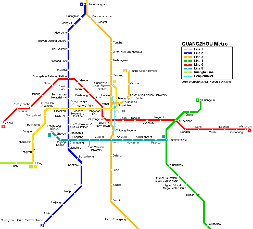 China Travel: China Metro Map