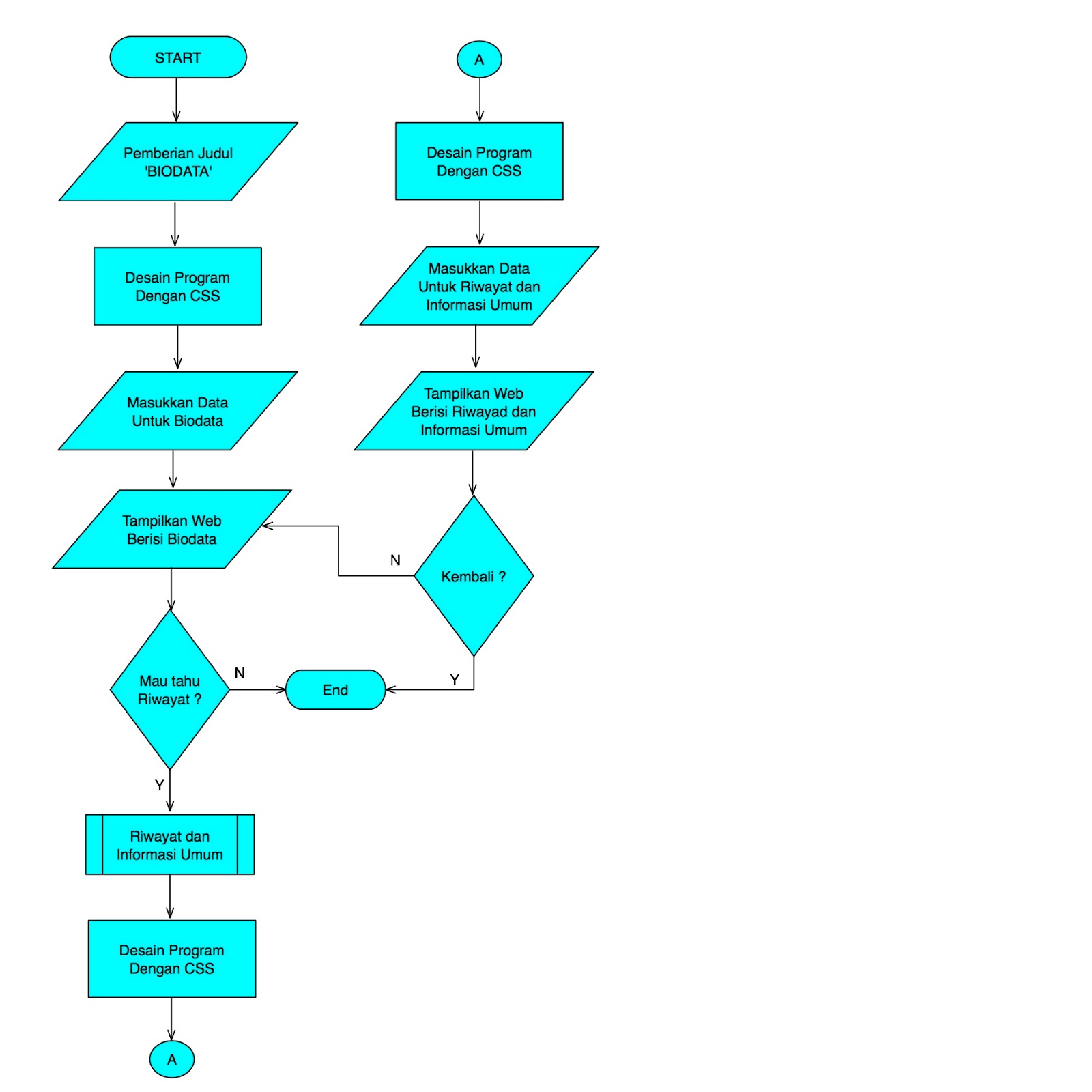 TRASHTALK: Membuat Biodata dengan HTML dan CSS (Tugas Softskill)