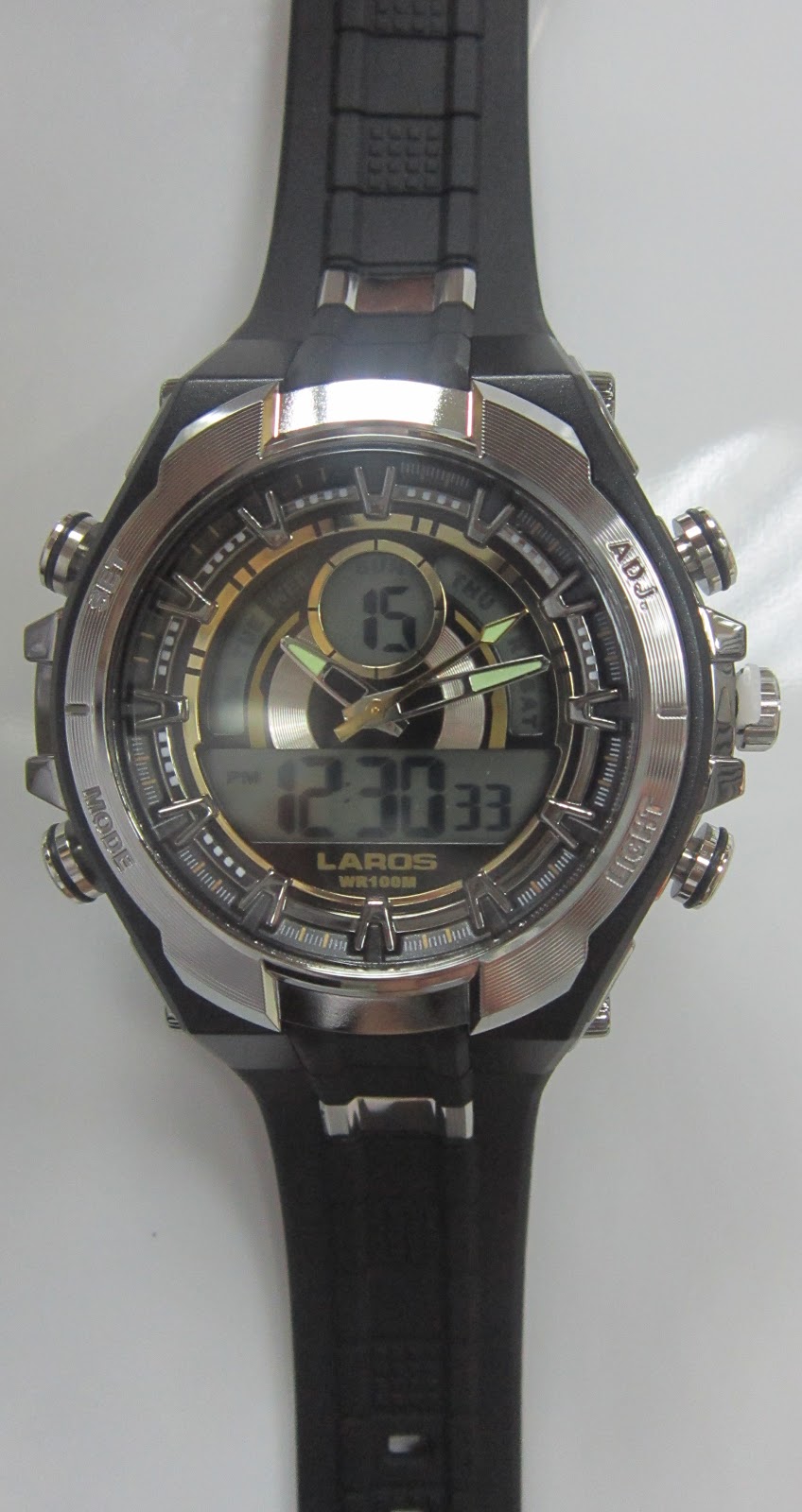 LAROS WATCHES: SPORTS ANALOG & DIGTAL