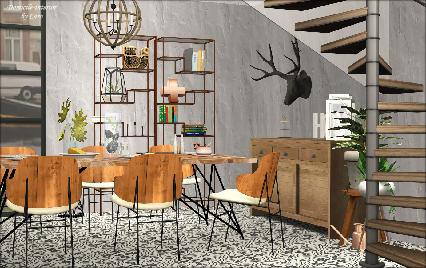 Domicile-interior: Cosyness - part3 dining & kitchen