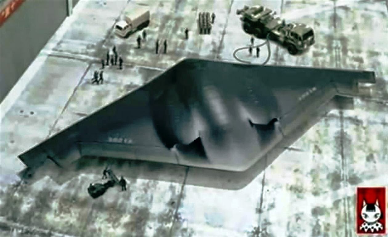 Exposure of Secret H-8 Long-Range Stealth Bomber as Powerful as US B2A ...