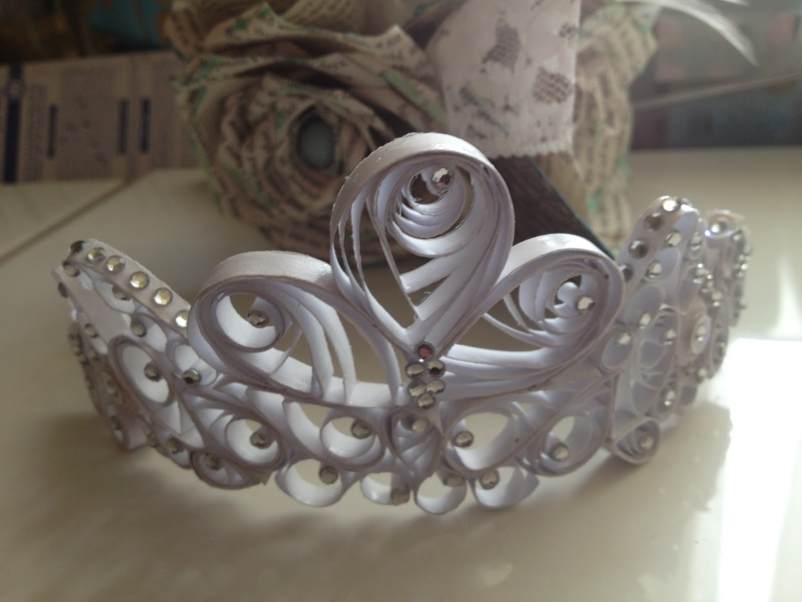 Rockou Tiara Paper Quilling Rockou Tiara Paper Quilling
