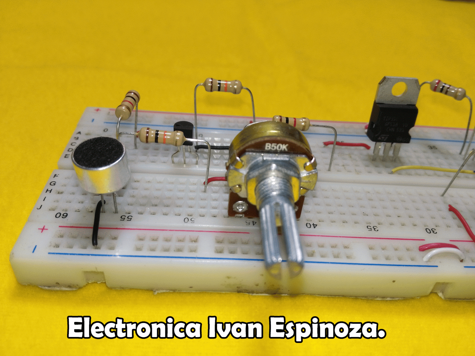 Luces rítmicas con diodos Leds / Muy fácil.