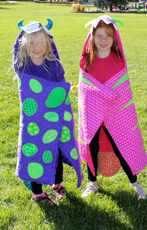 Whistlepig Creek: we do whimsical!: Cuddle Monster Nap Wraps