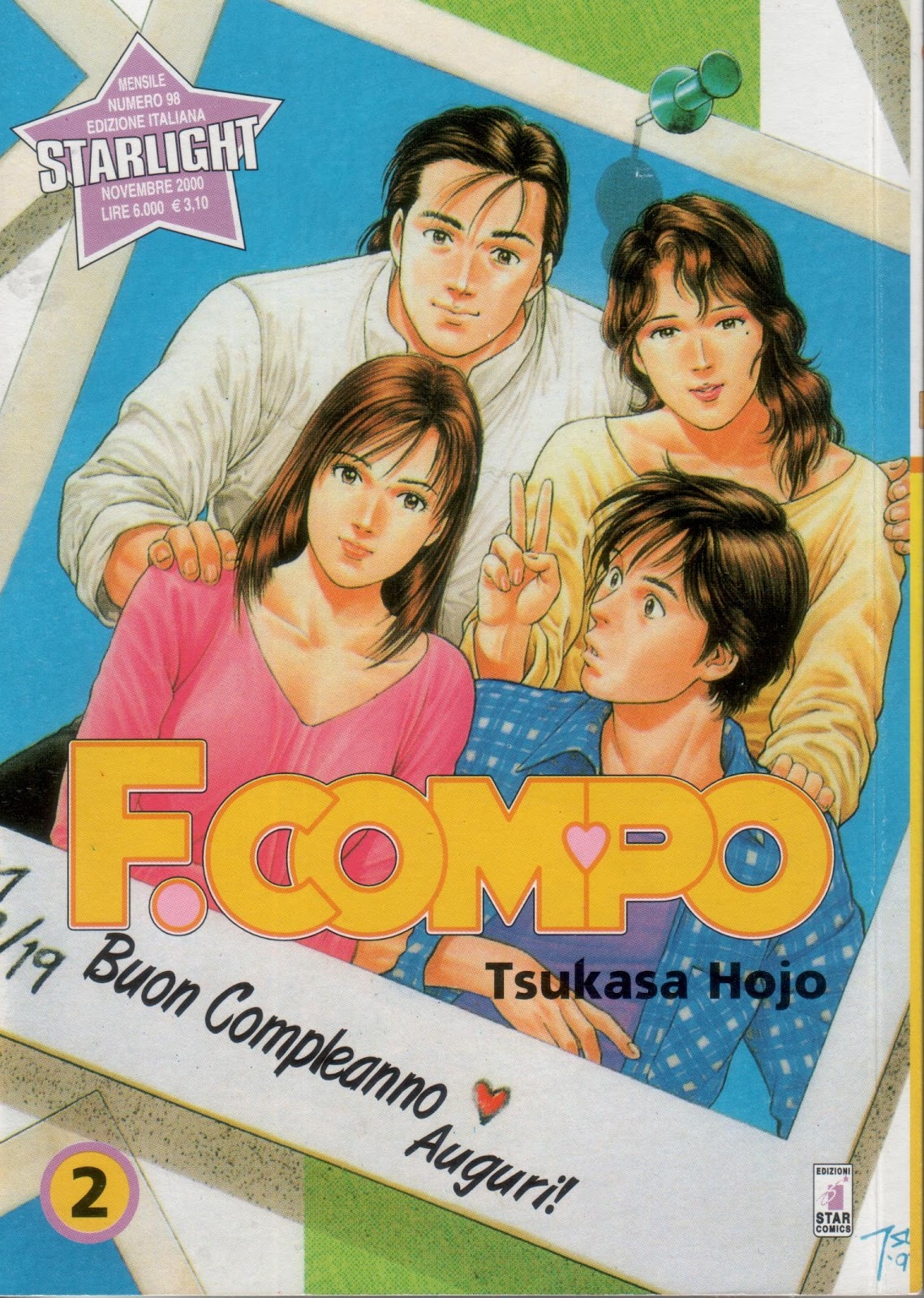 F. COMPO 2 (NOVEMBRE 2000) – Tsukasa Hojo – Blog di Stefano Fiorucci