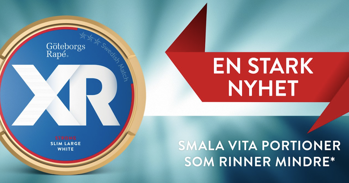 SM Launches Göteborgs Rapé XR Strong / Discontinues GR Strong White. 31 ...