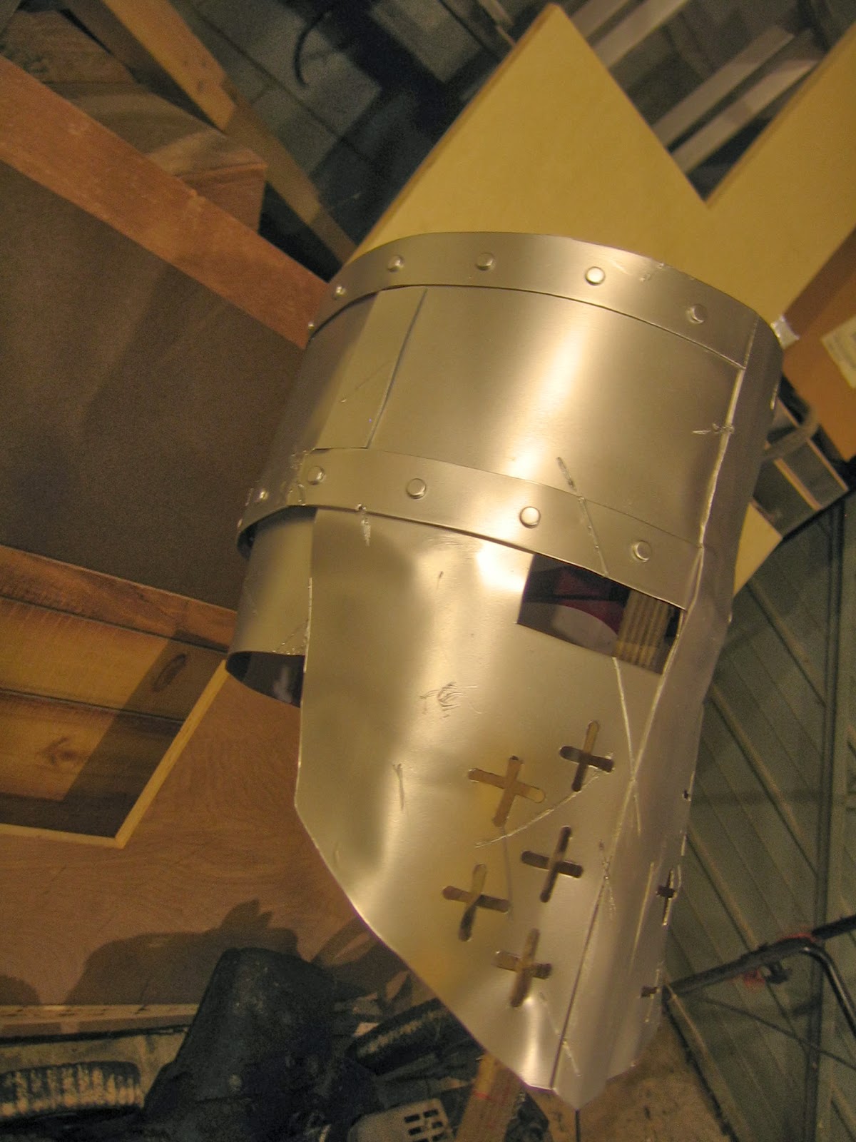 WardWorks: Scratch-built Medieval Helmet Complete