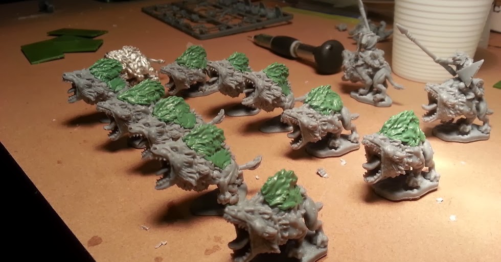 Children of the Kraken: Mantic's Mawbeasts conversions