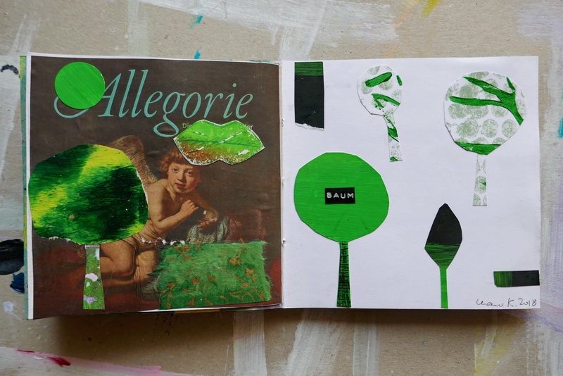 mano's welt: kunstschachtel nr 21/2018, scherben / papierliebe am montag