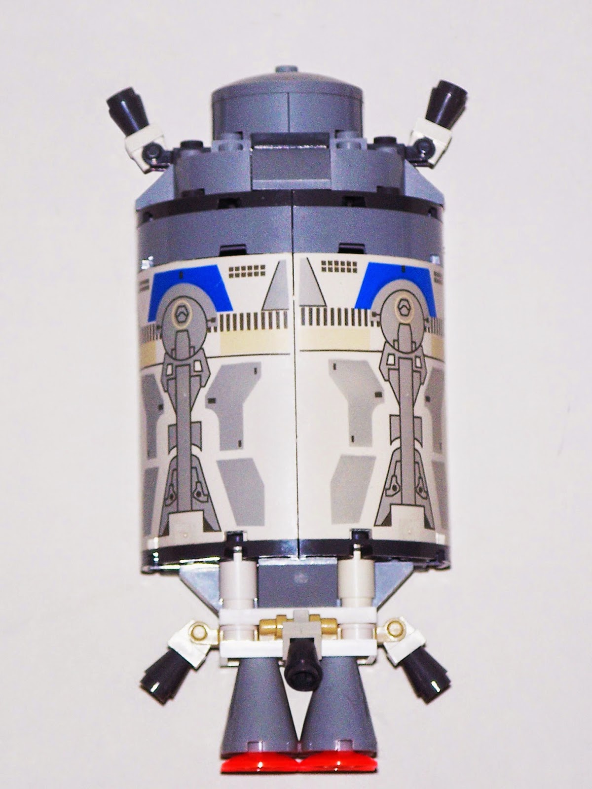 Houge Sandwich: Custom Lego Escape Pod