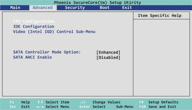 Netbook del Gobierno: Preparar BIOS para Bootear con Pendriver e ...