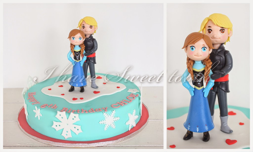 I Have Sweet Tooth: Anna & Kristoff on Chloe's Cake!