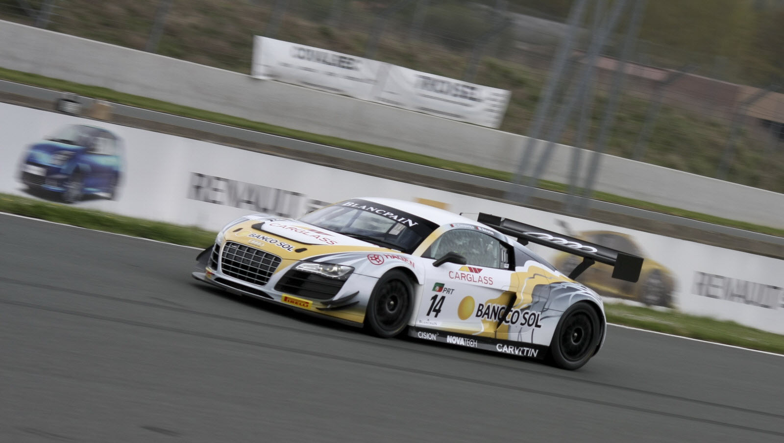 2012 FIA GT3 European : Sainteloc Racing Audi takes Race One honours at ...