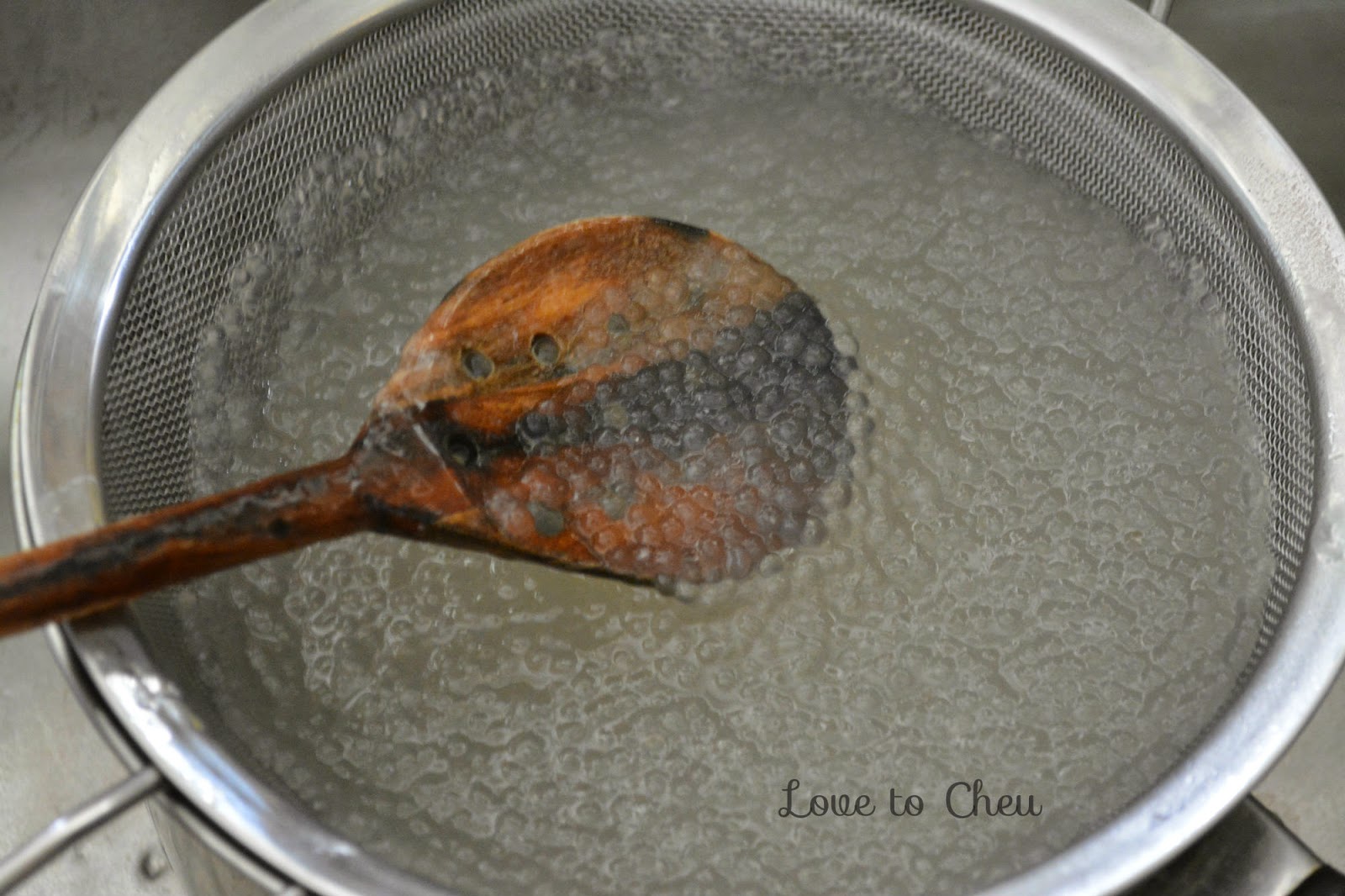 Love to Cheu: Melon Sago Dessert