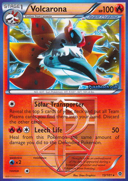 Volcarona -- Plasma Blast Pokemon Card Review | PrimetimePokemon's Blog