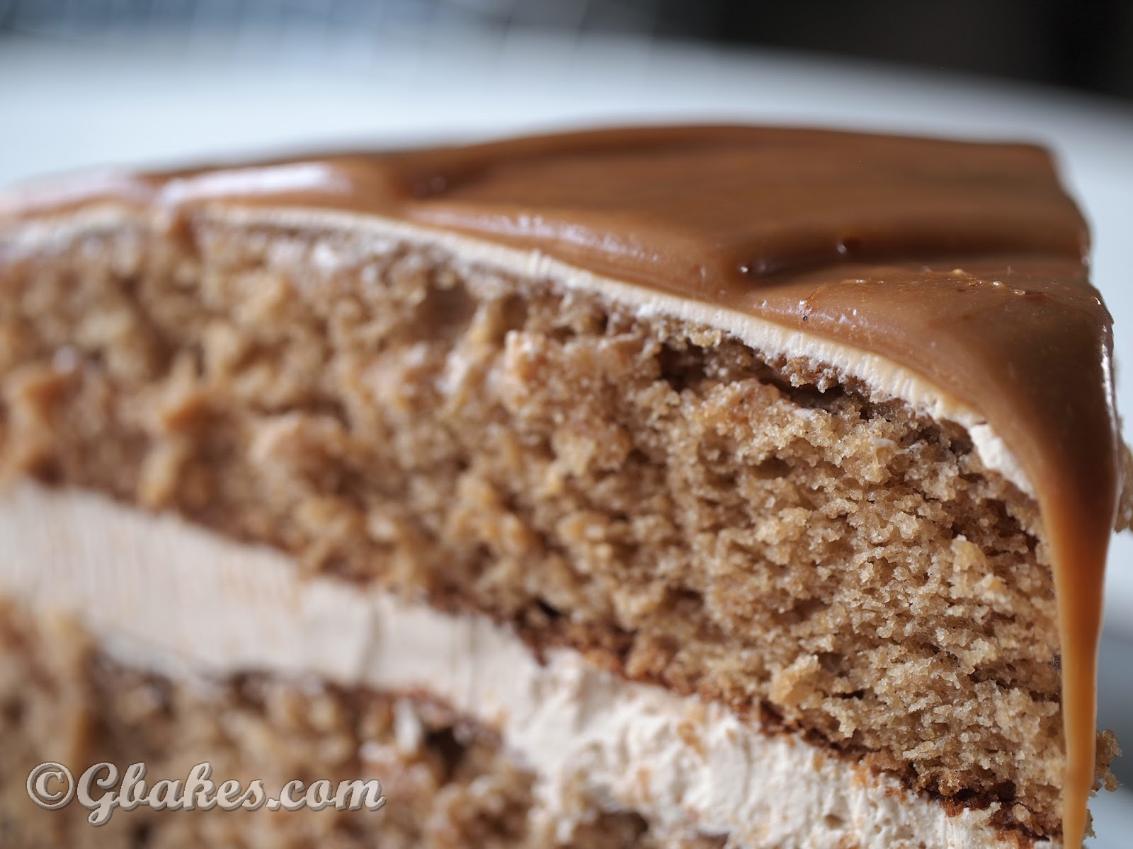 Apple Cider Caramel Layer Cake
