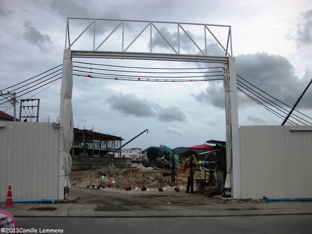 Camille's Samui Info blog: Central Festival in Chaweng under construction