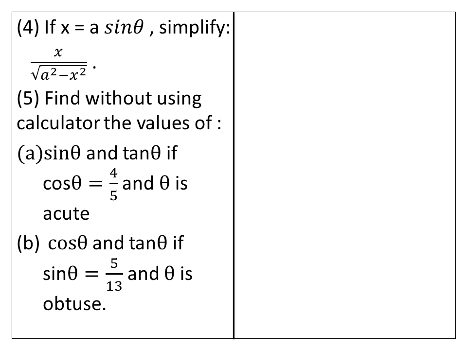 Math11 Chapter 5 Trigonometric Functions