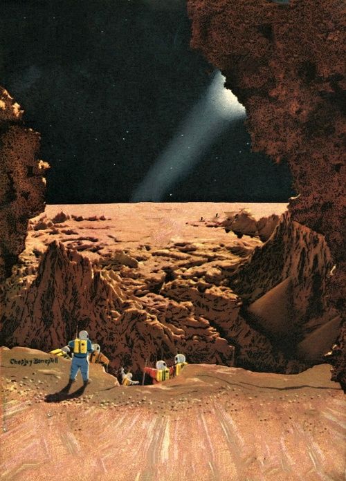 The Geeky Nerfherder: Artist Spotlight: The Art Of . . . Chesley Bonestell