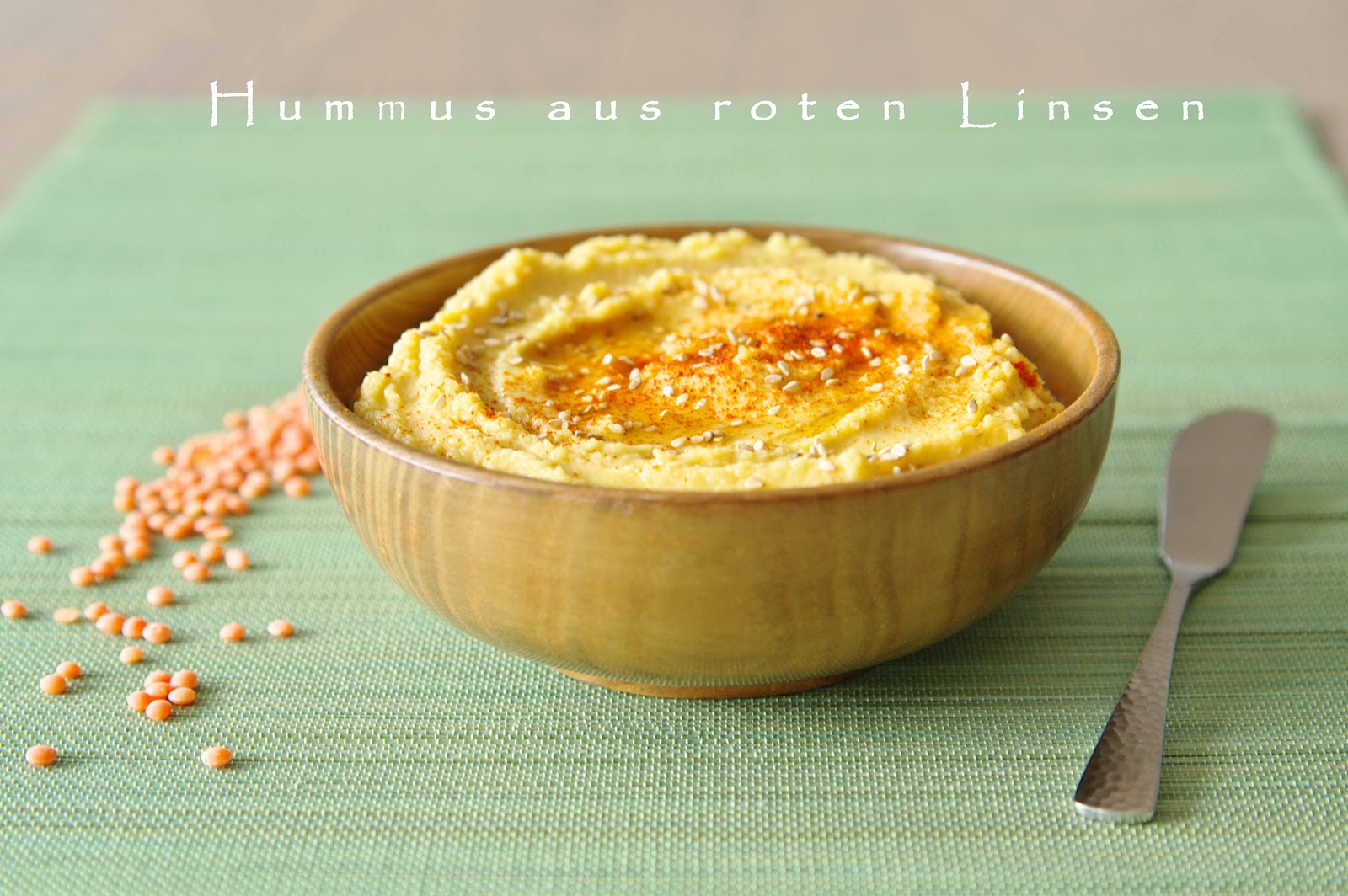 We Love to Cook: Hummus aus roten Linsen