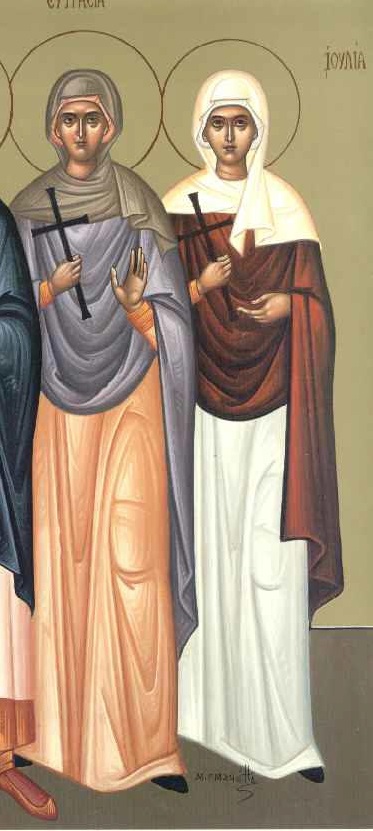 ORTHODOX CHRISTIANITY THEN AND NOW: Holy Martyr Theodotos and the Holy ...