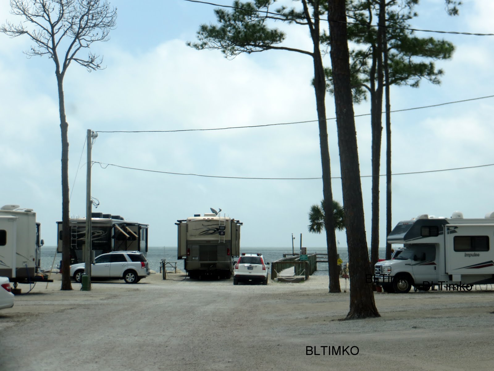 Bob and Linda's RV Travels: Ho Hum RV Park Carrabelle FL