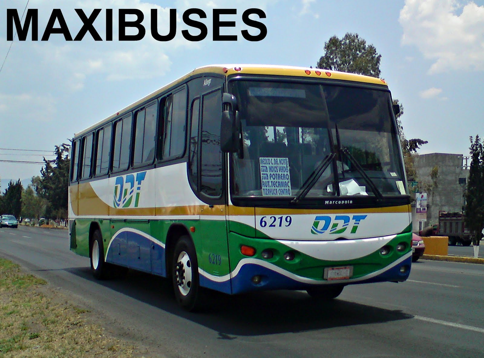 MAXIBUSES: OMNIBUS DE TIZAYUCA - ODT