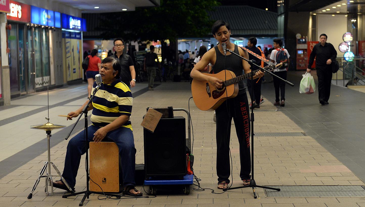 .: Professionals Or Not, Buskers Are Here To Stay