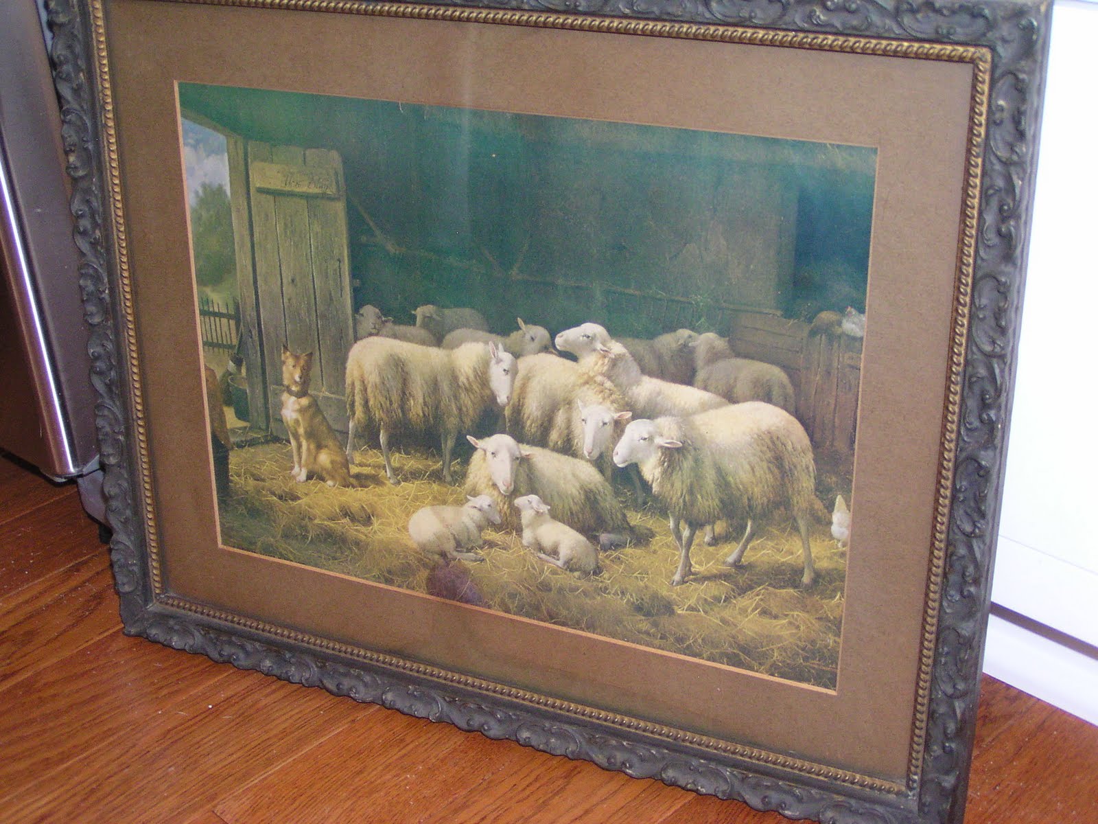 Shirley's World: Vintage Sheep Picture