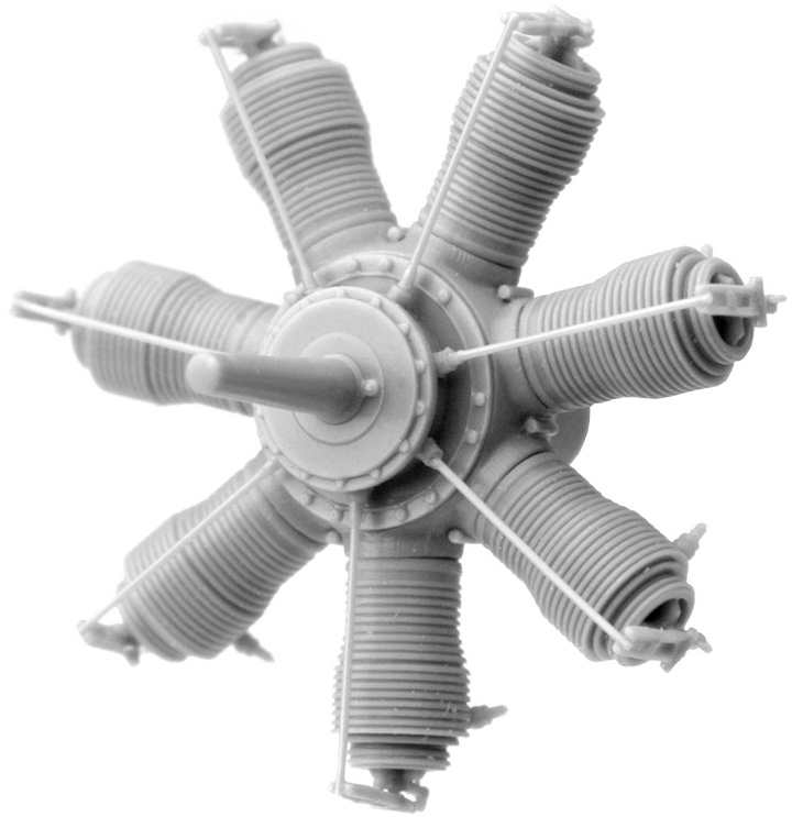 Small Stuff Models: 72106 1/72 Gnome 7 Lambda/Oberursel U.0 (80 hp) Engine