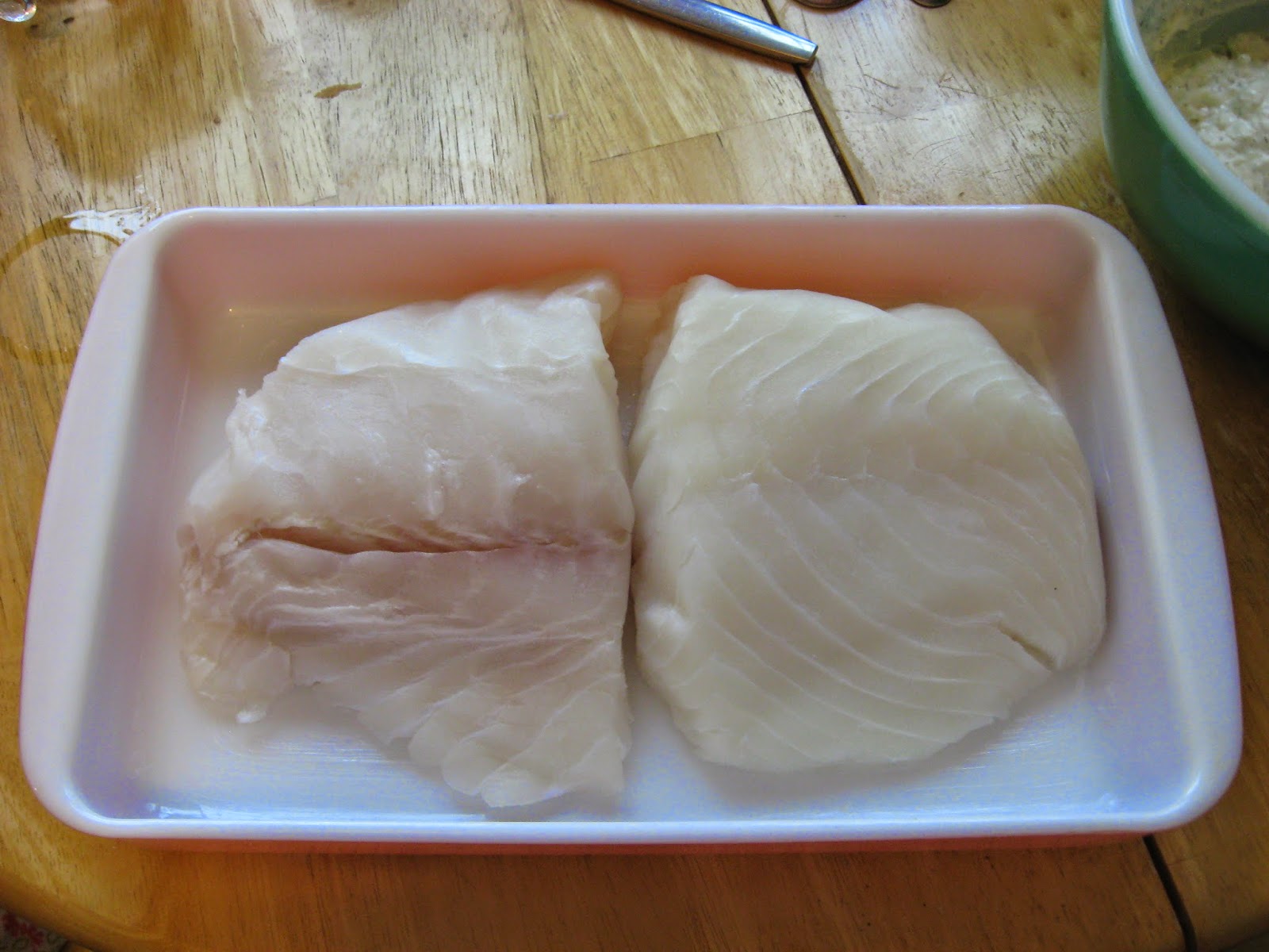 Wood Cookstove Cooking: Baked Halibut