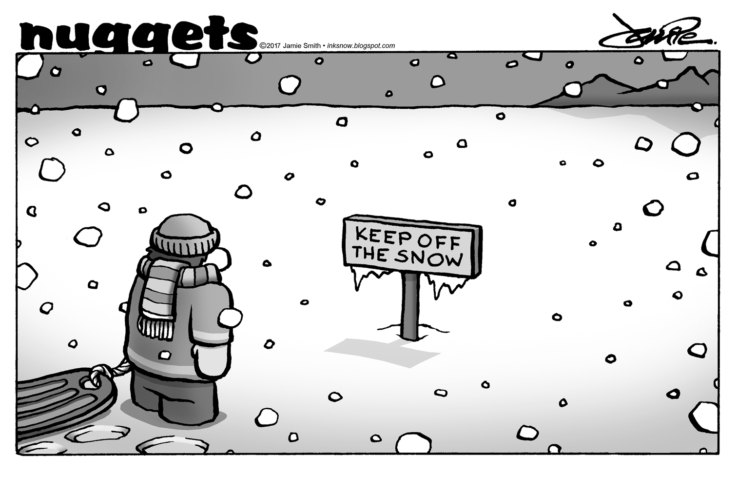 Ink & Snow: "Keep Off The Snow"