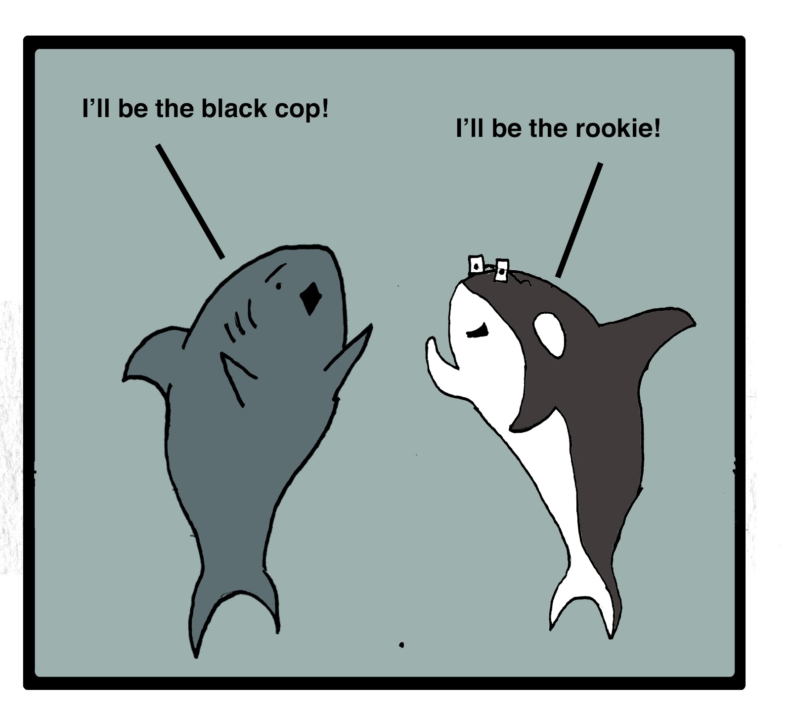 Shark Safety Training Show: Buddy Cop Sharks